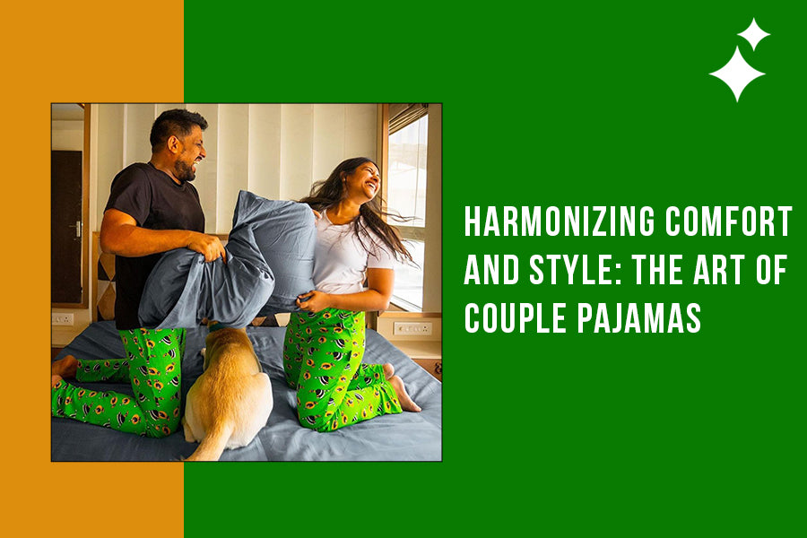 Harmonizing Comfort and Style: The Art of Couple Pajamas – Bummer