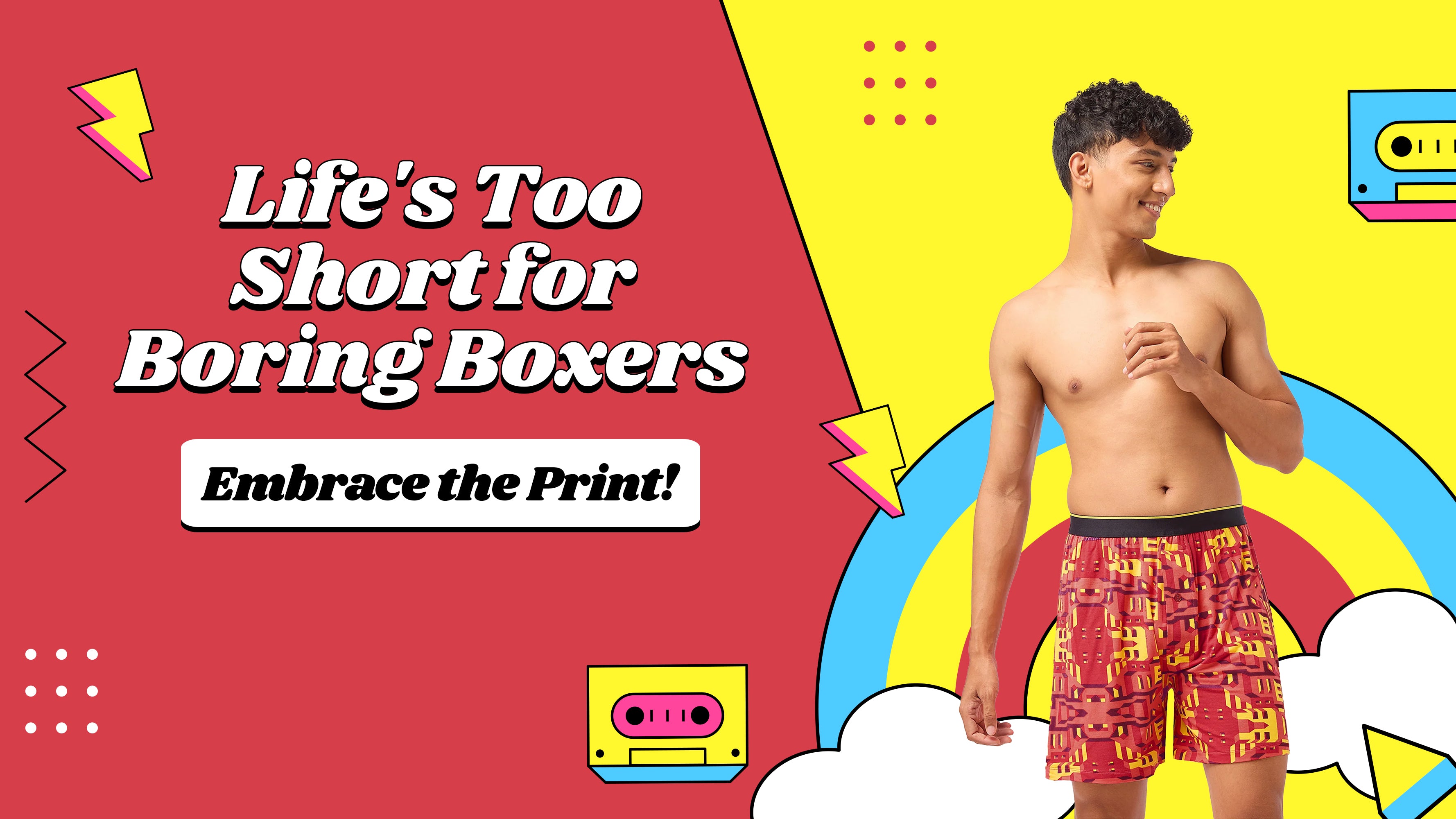 Life's Too Short for Boring Boxers: Embrace the Print!