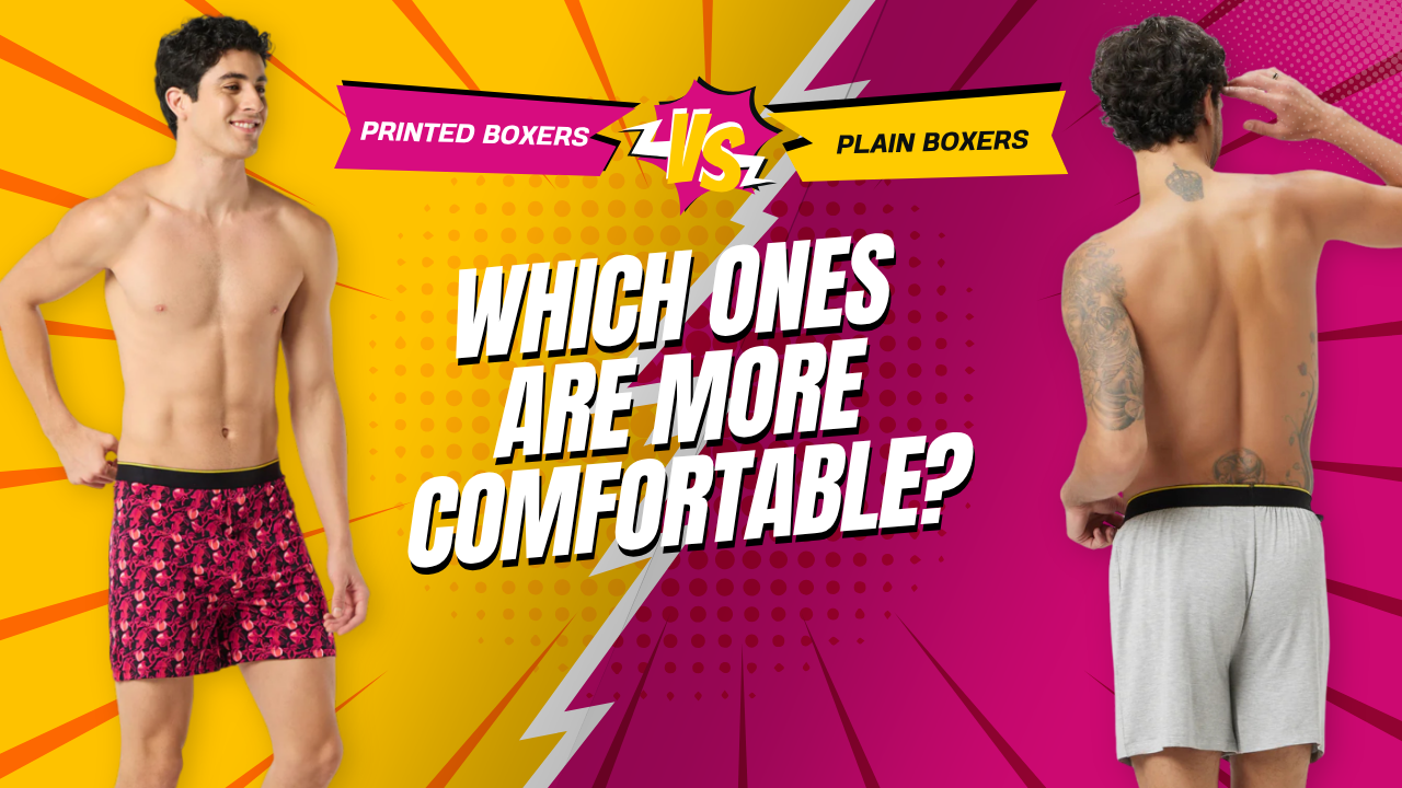 Printed Boxers vs. Plain Boxers: Which Ones Are More Comfortable?