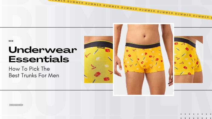 Underwear Essentials: How To Pick The Best Trunks For Men – Bummer